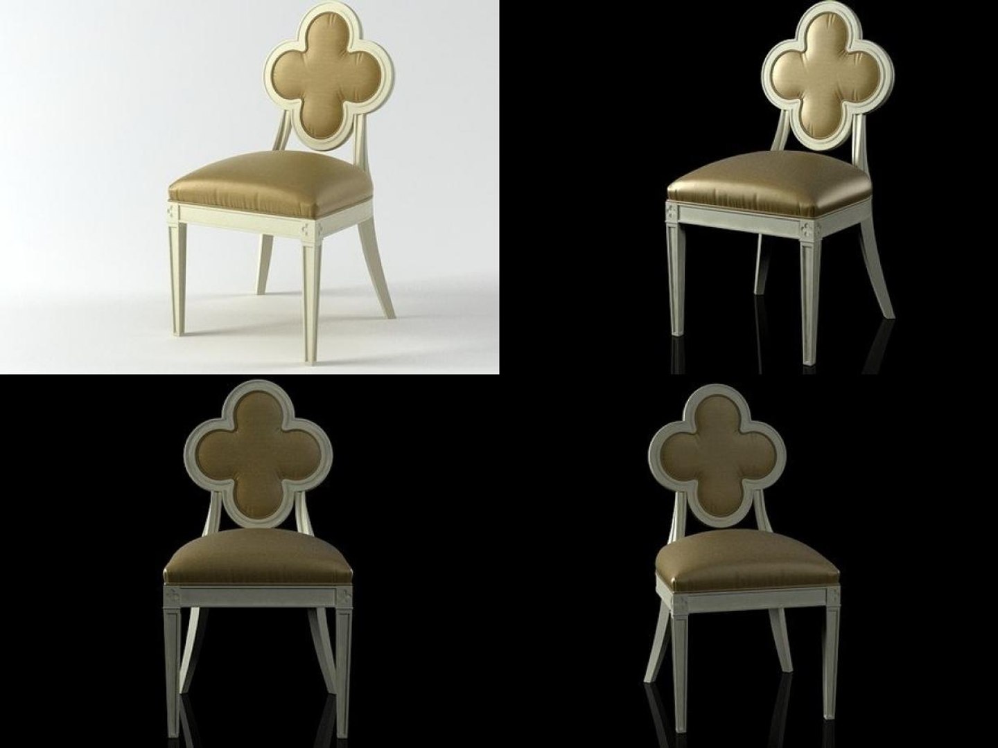 3D Model Alexandra Chair - TurboSquid 1181895