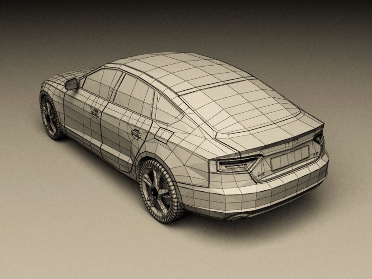 3d Model Of Audi A5