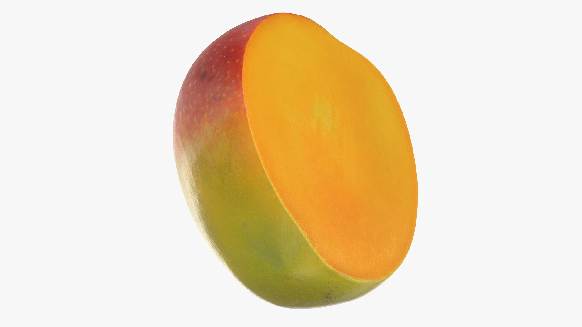 3D Mango 01 Half Collection Model - TurboSquid 2432518