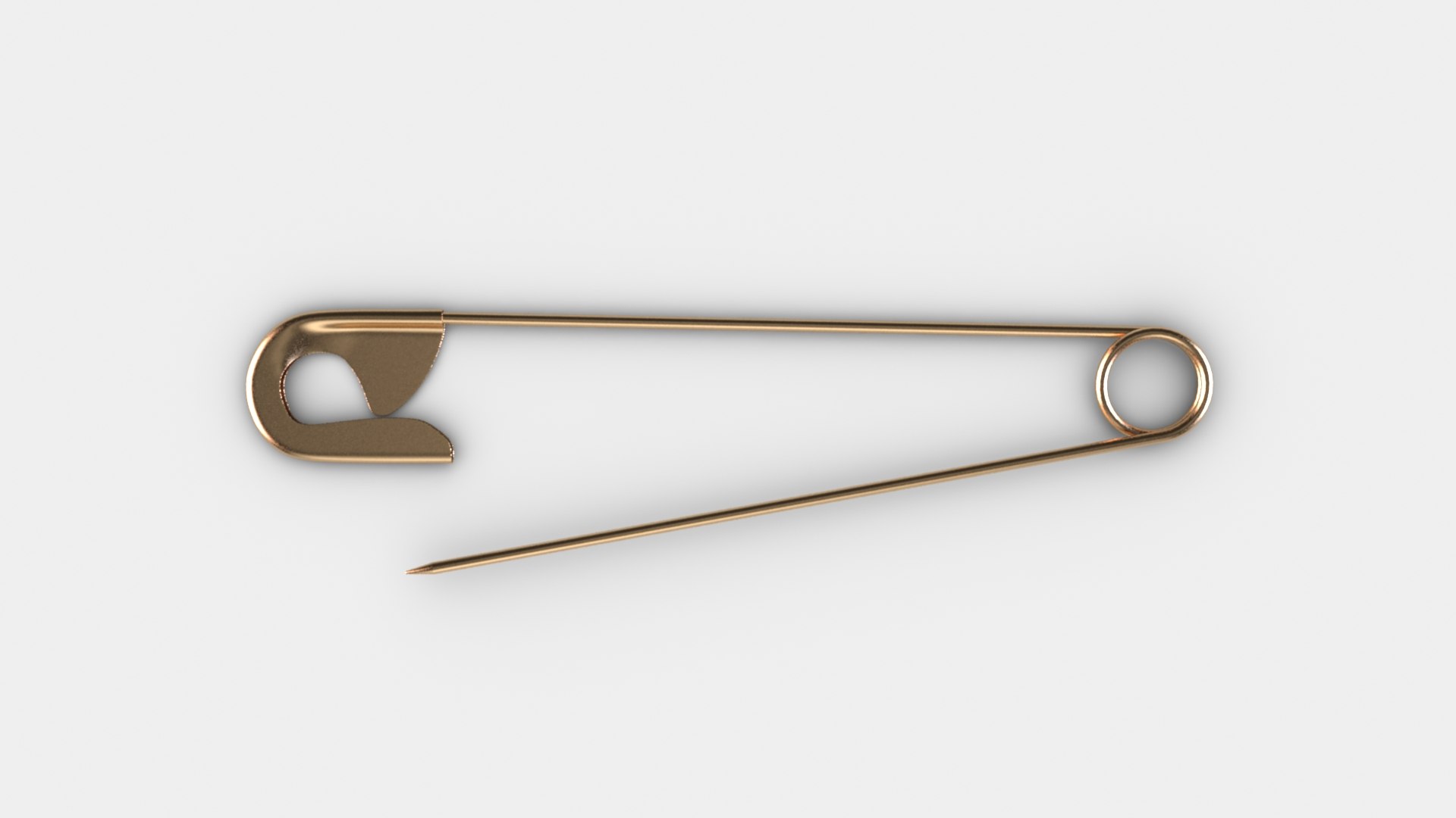 Safety Pin Model - TurboSquid 1926715