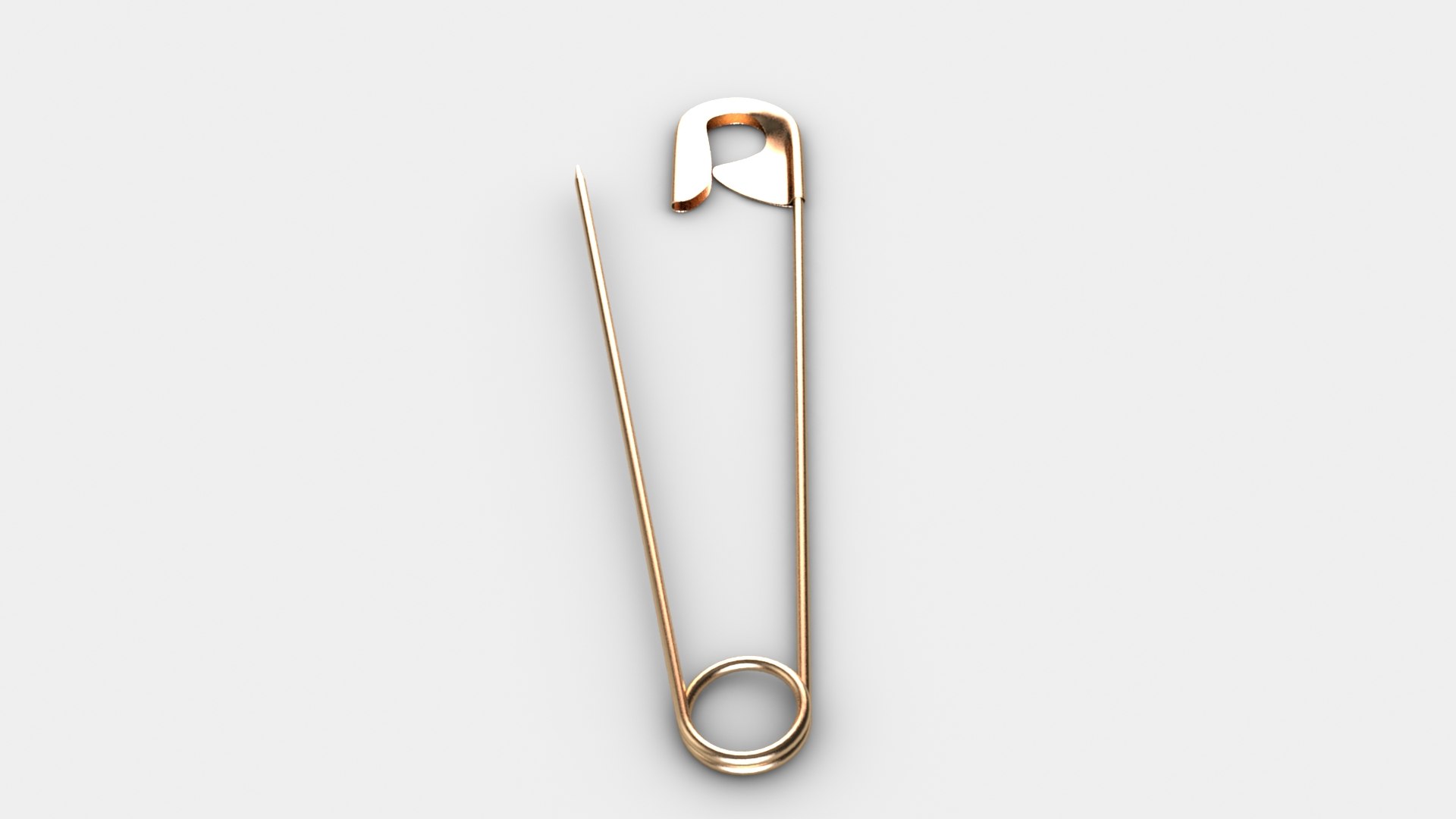 Safety Pin Model - TurboSquid 1926715
