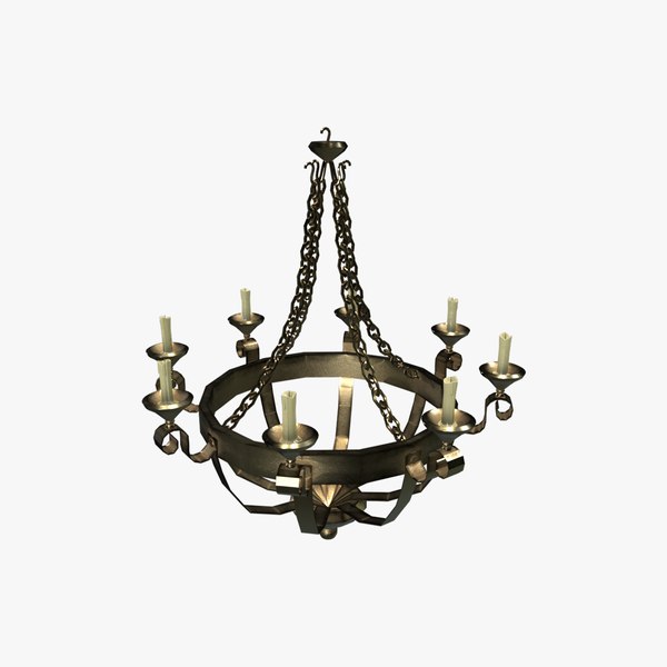 modelo 3d Candelabro medieval 03 - TurboSquid 2313176
