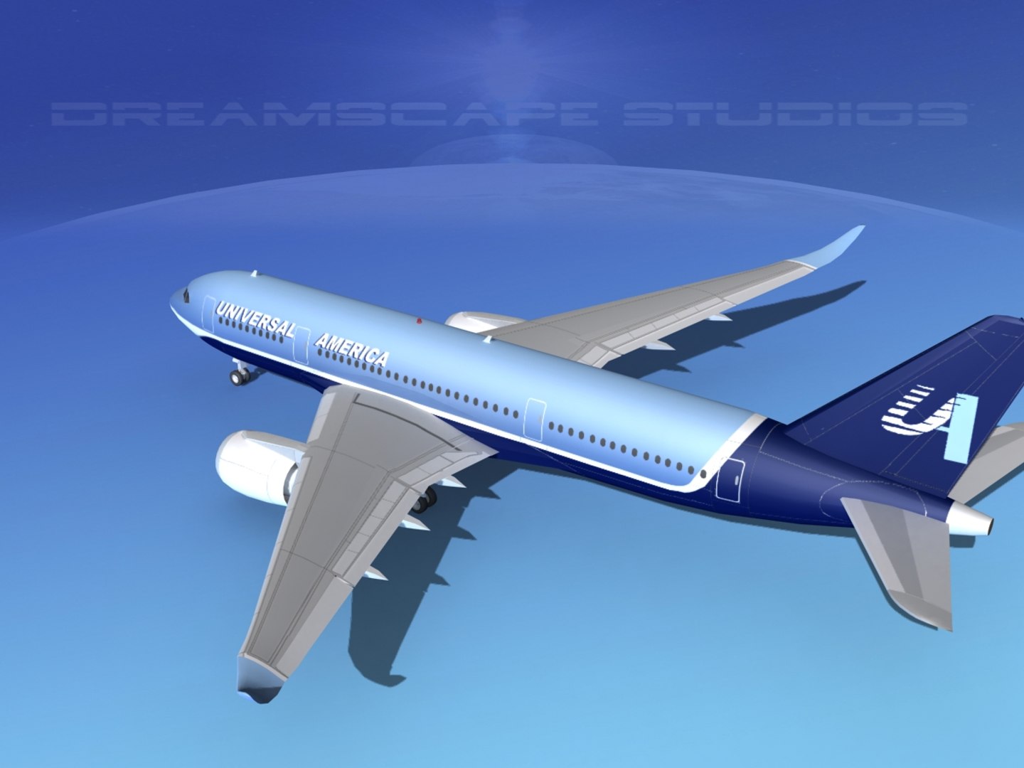 3d Model Of Airbus A350