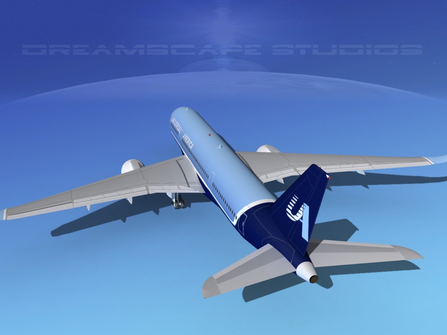 3d Model Of Airbus A350