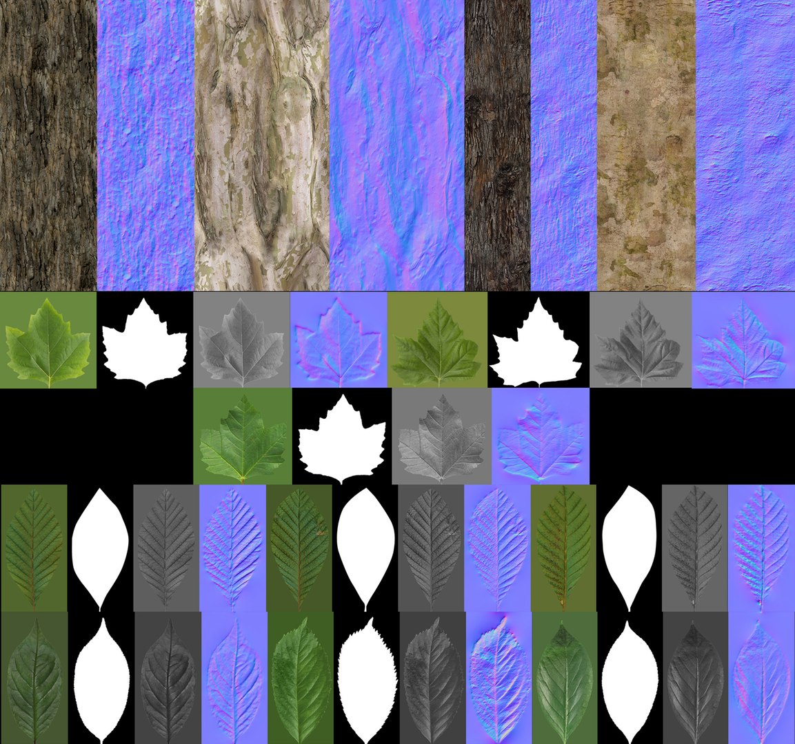 3D Trees Pack Growfx Model - TurboSquid 1445074