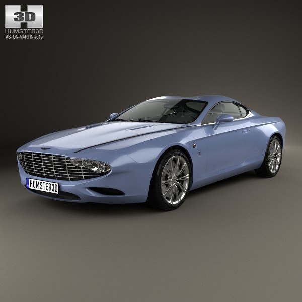 3d coupe 2 aston model