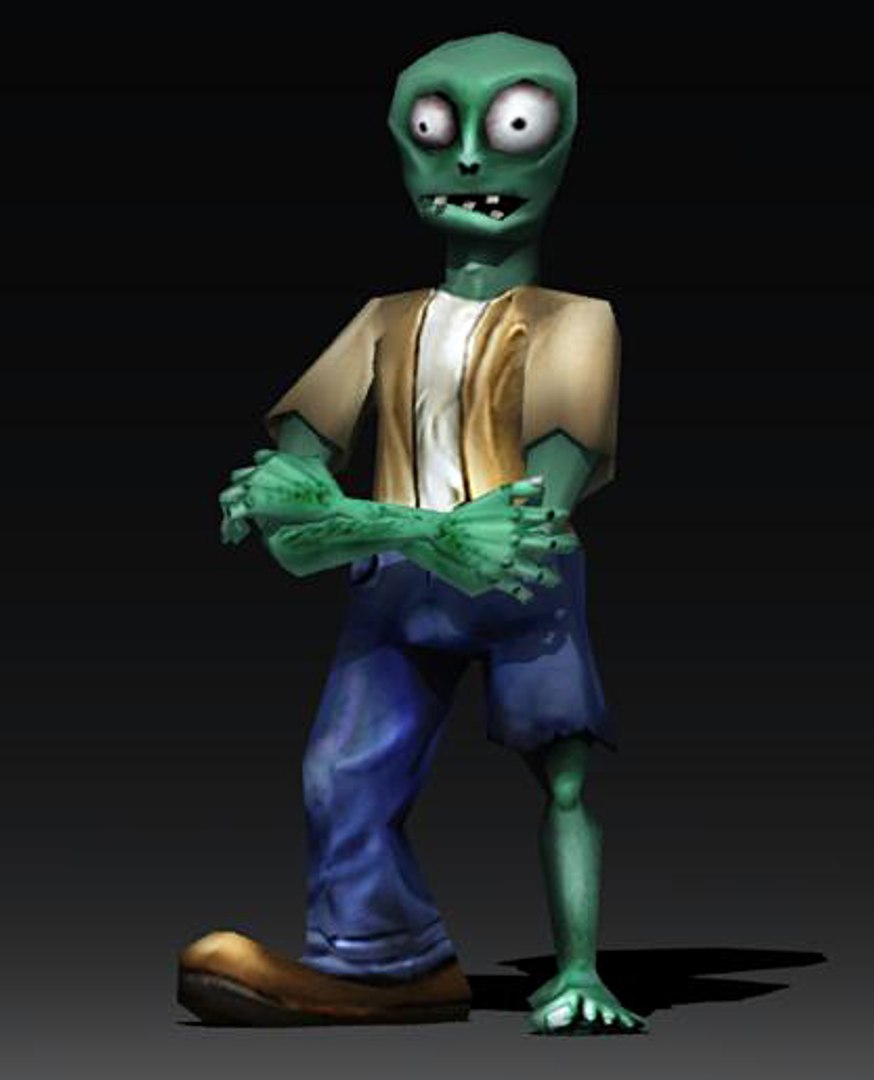 Zombie Games Animation 3d Model