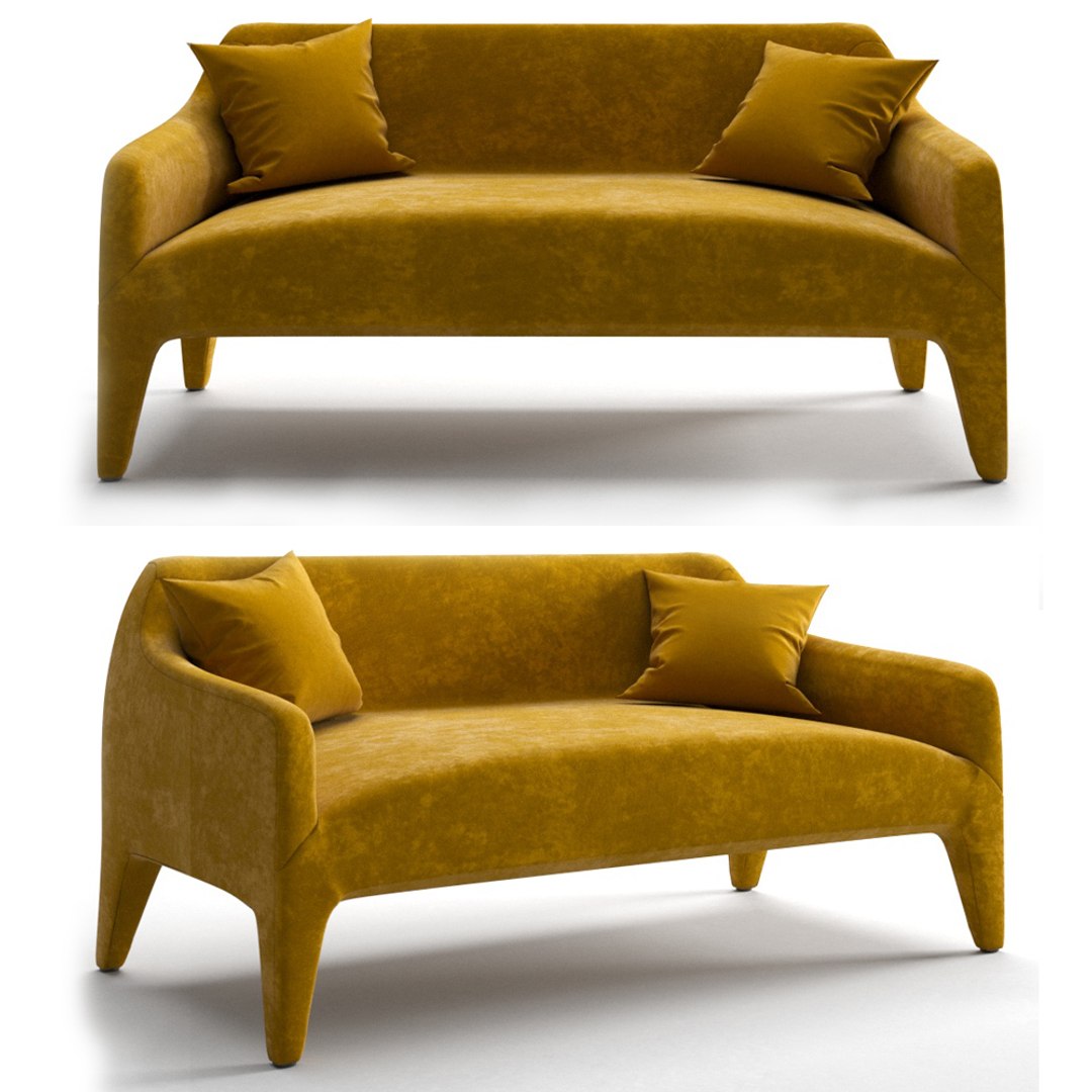 Kelly Sofa Kl139 3D Model - TurboSquid 1382810