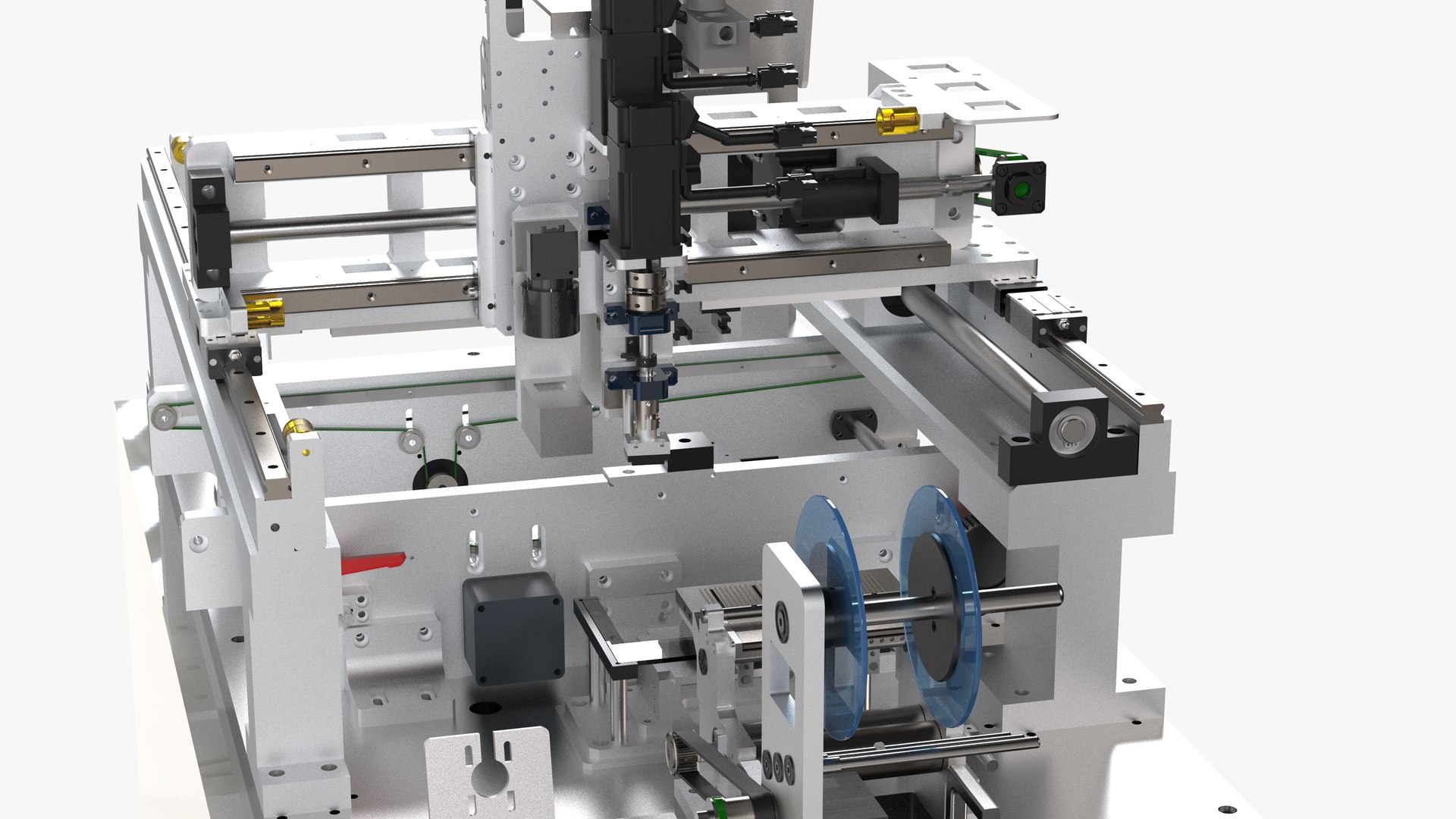 Automatic Peeling High-Precision Laminating Machine 3D Model ...