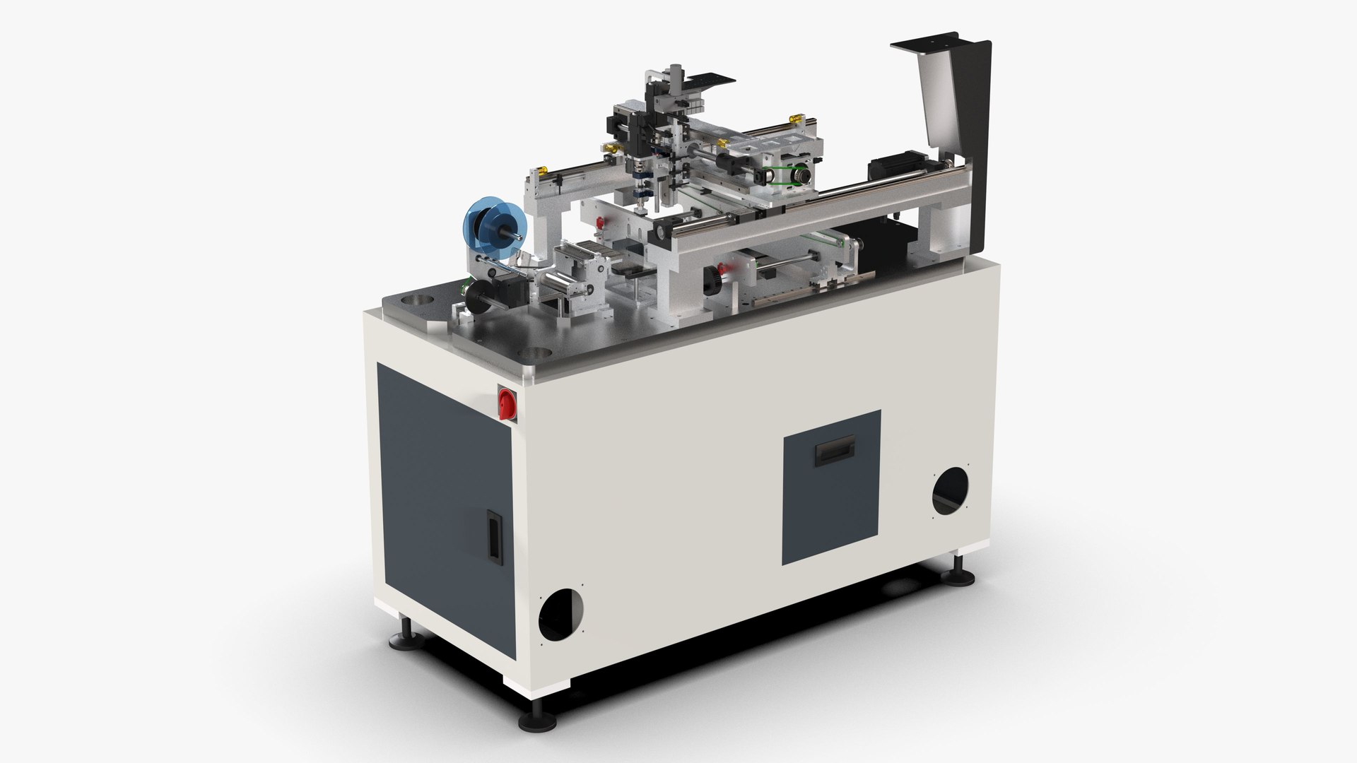 Automatic Peeling High-Precision Laminating Machine 3D Model ...