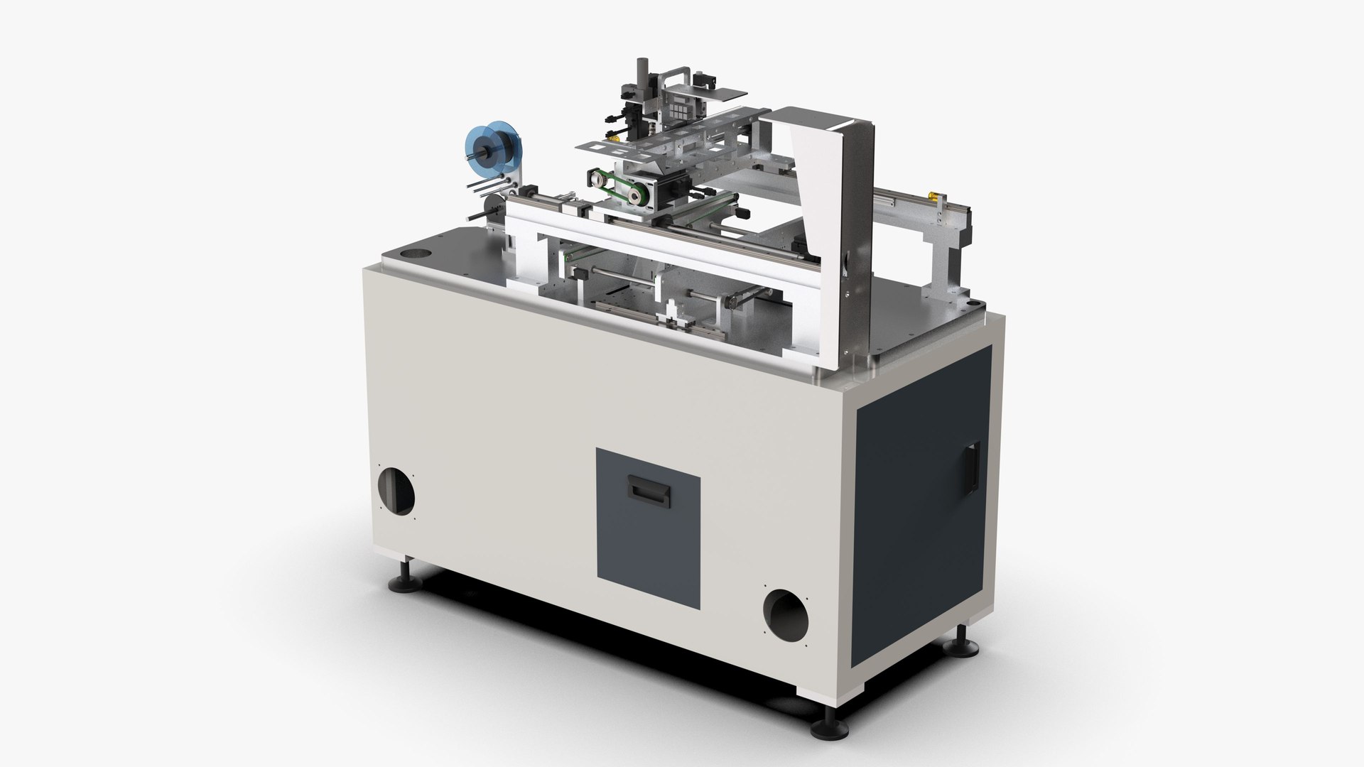 Automatic Peeling High-Precision Laminating Machine 3D Model ...