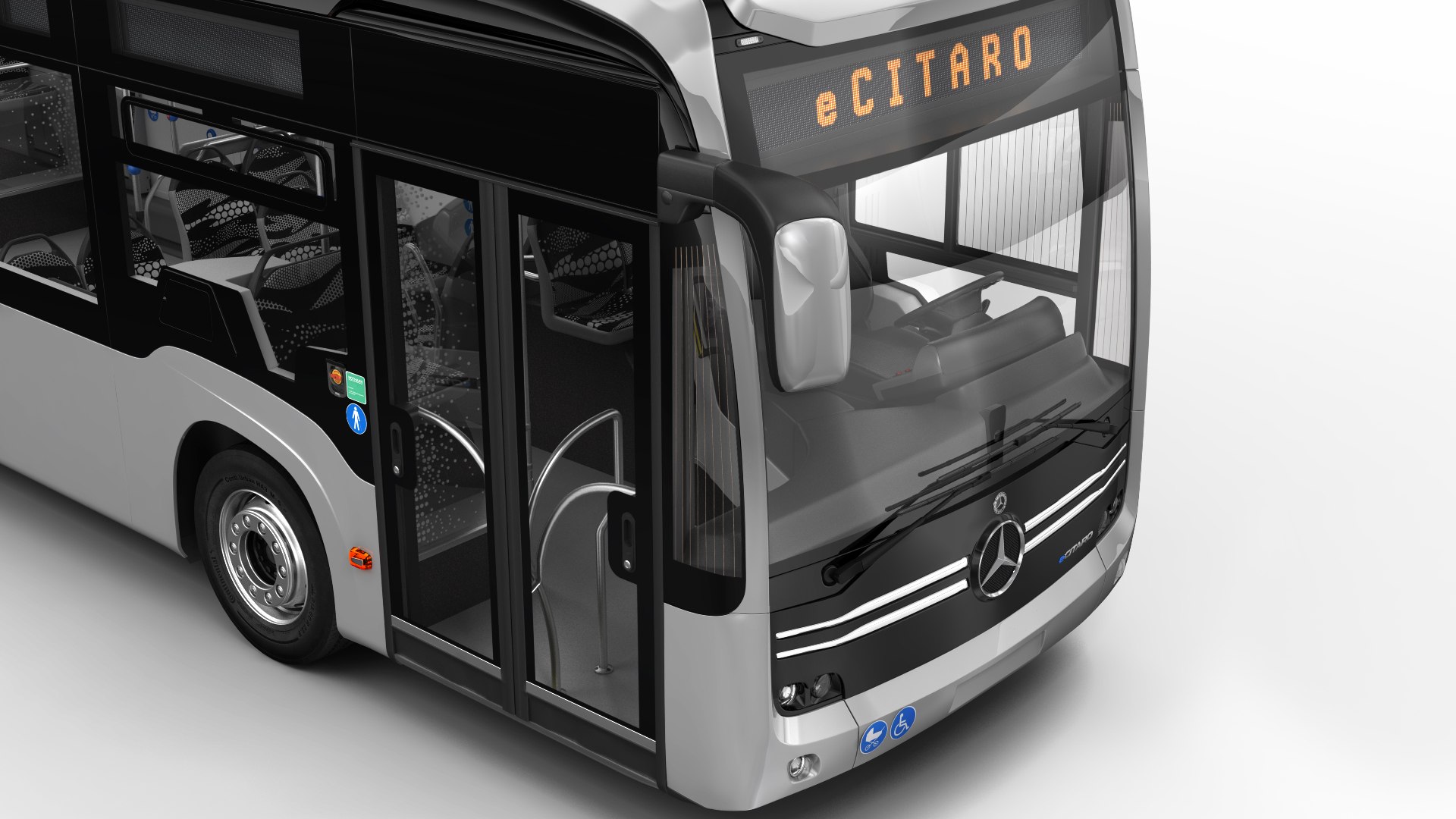 3D Mercedes eCitaro 2 - TurboSquid 2163264