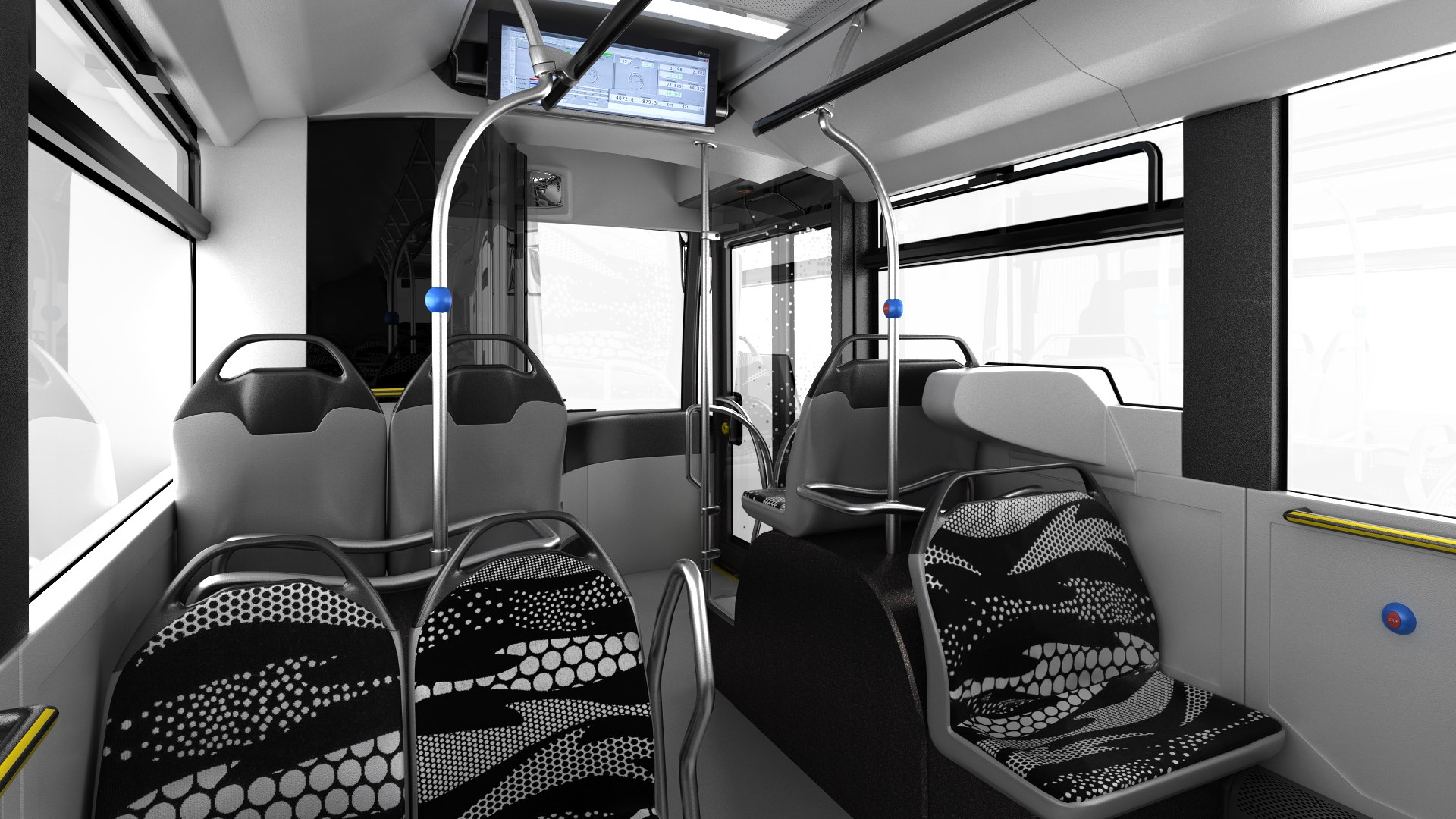 3D Mercedes eCitaro 2 - TurboSquid 2163264