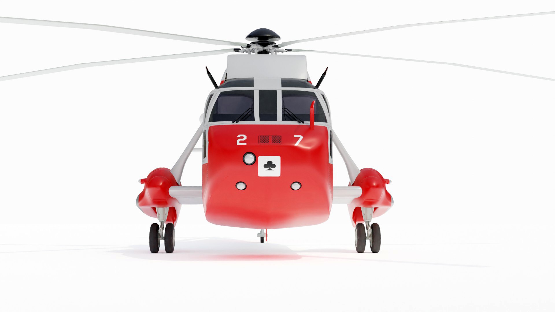 Royal Navy Sea King 3D Model - TurboSquid 2026533