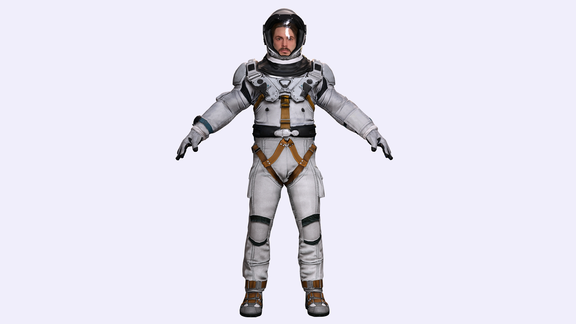 3D Sci-Fi Astronaut Character High-Quality PBR 3D Model - TurboSquid ...