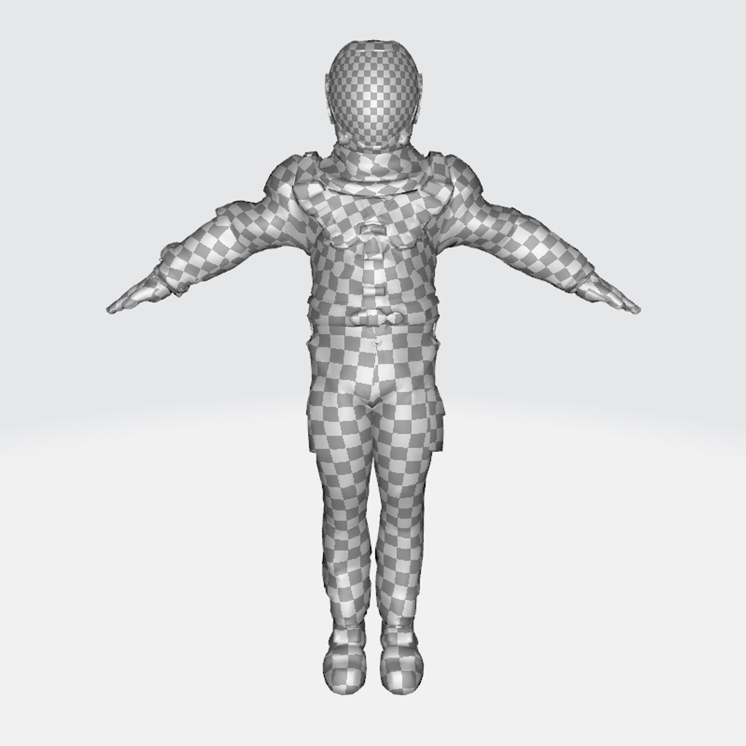 3D Sci-Fi Astronaut Character High-Quality PBR 3D Model - TurboSquid ...
