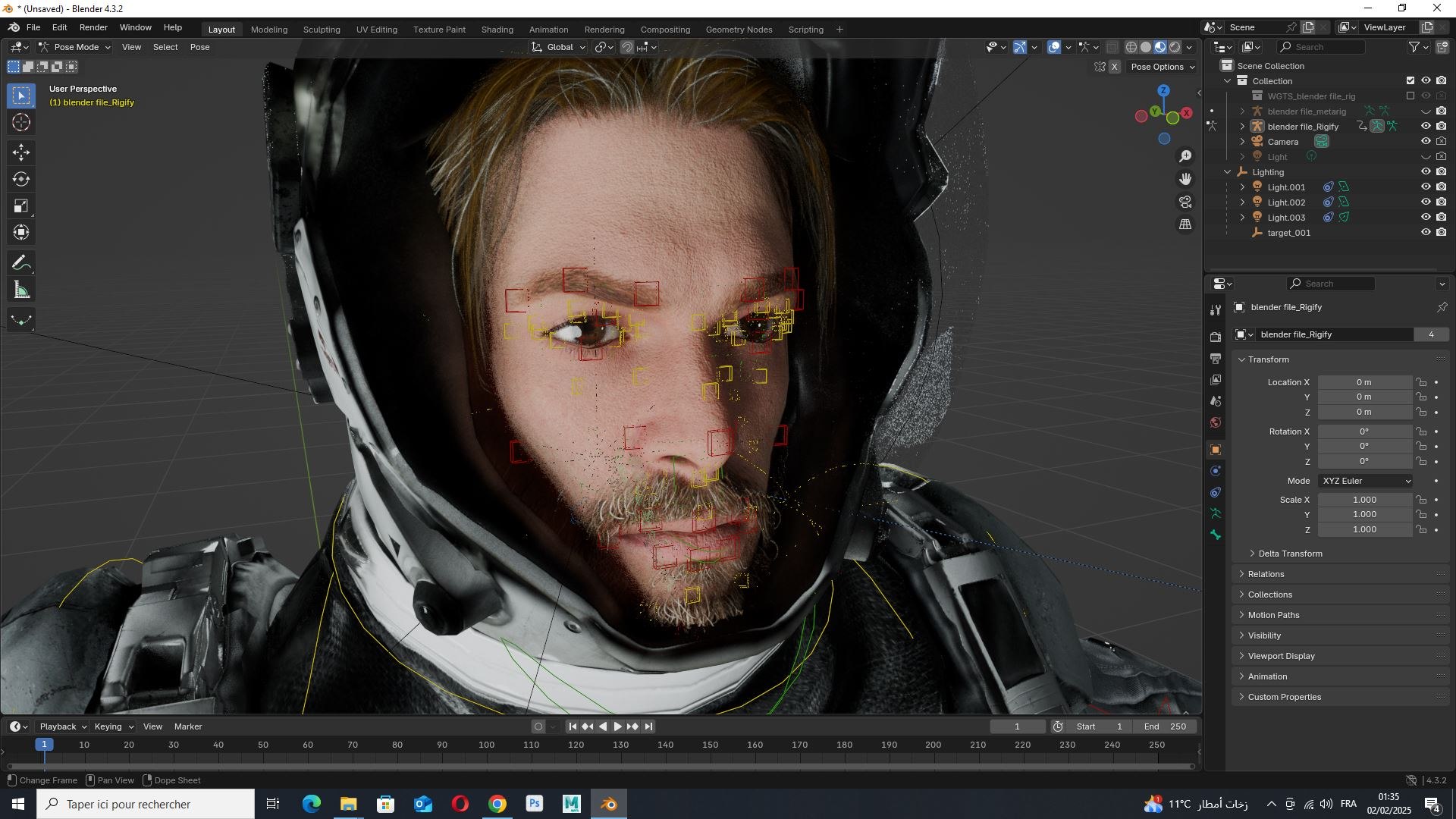 3D Sci-Fi Astronaut Character High-Quality PBR 3D Model - TurboSquid ...