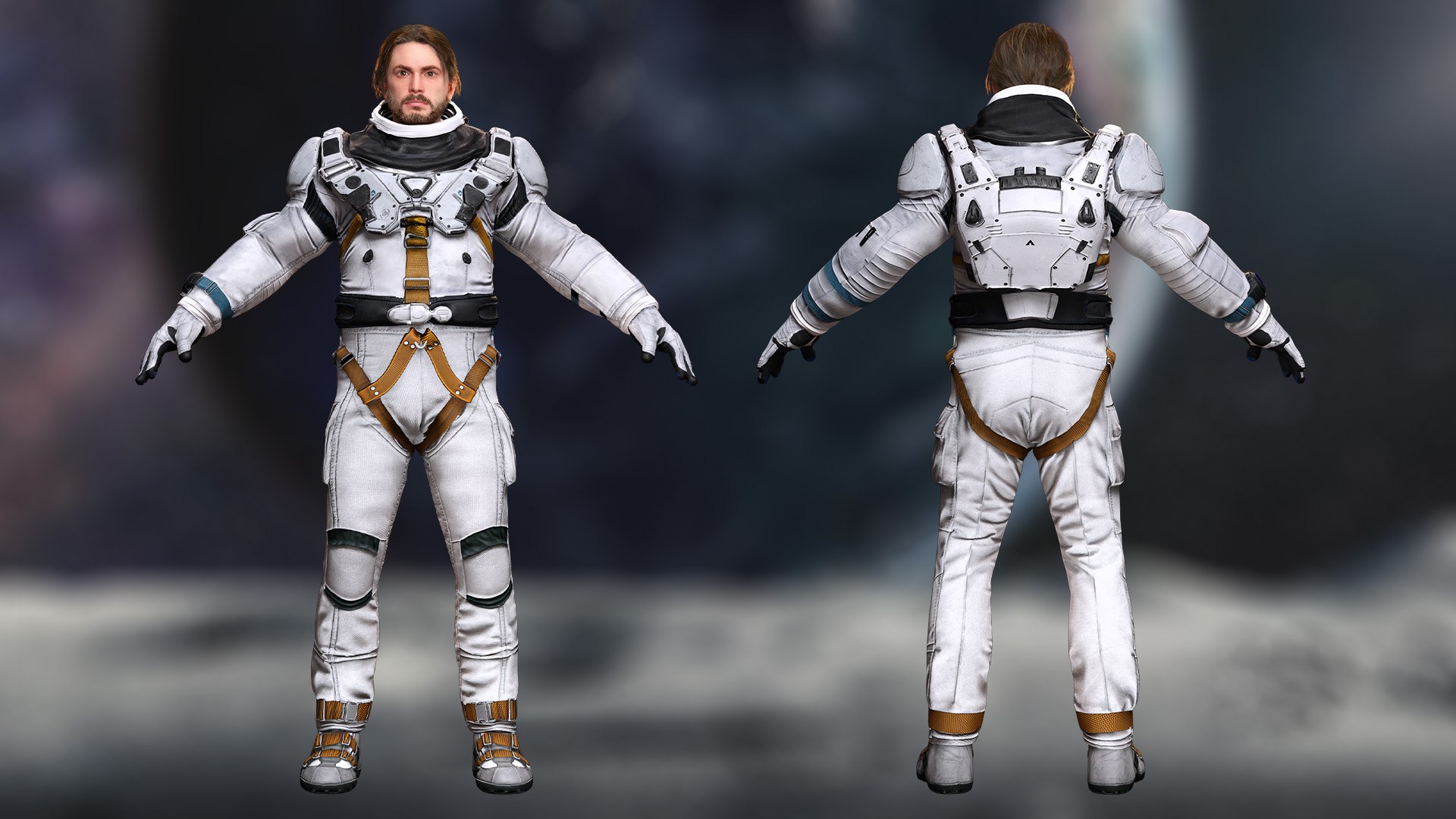 3D Sci-Fi Astronaut Character High-Quality PBR 3D Model - TurboSquid ...