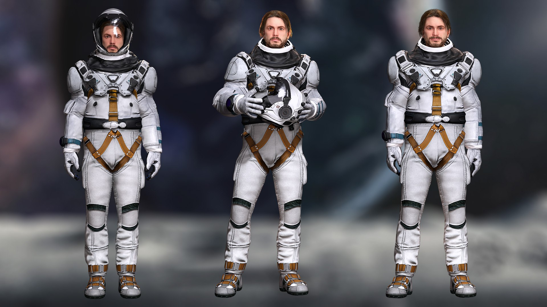 3D Sci-Fi Astronaut Character High-Quality PBR 3D Model - TurboSquid ...