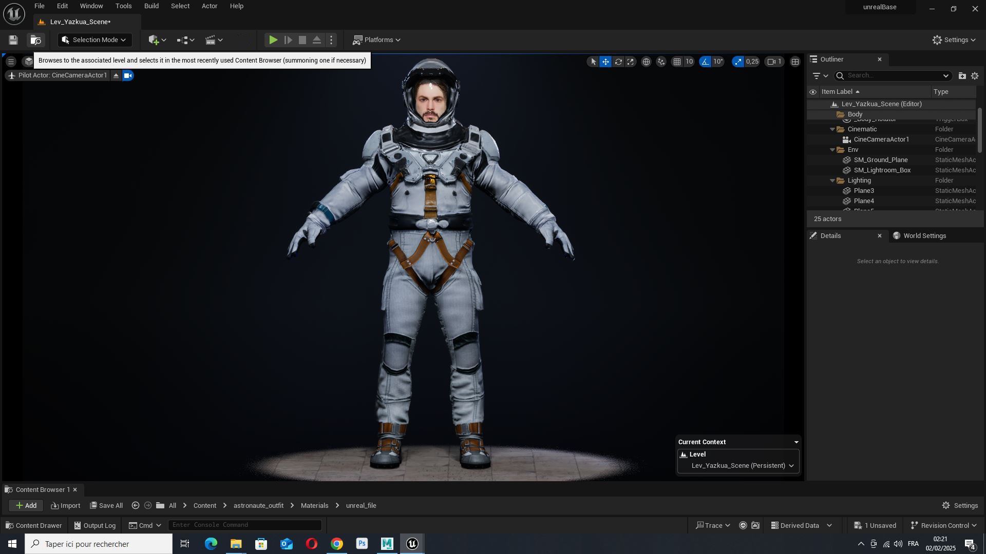 3D Sci-Fi Astronaut Character High-Quality PBR 3D Model - TurboSquid ...