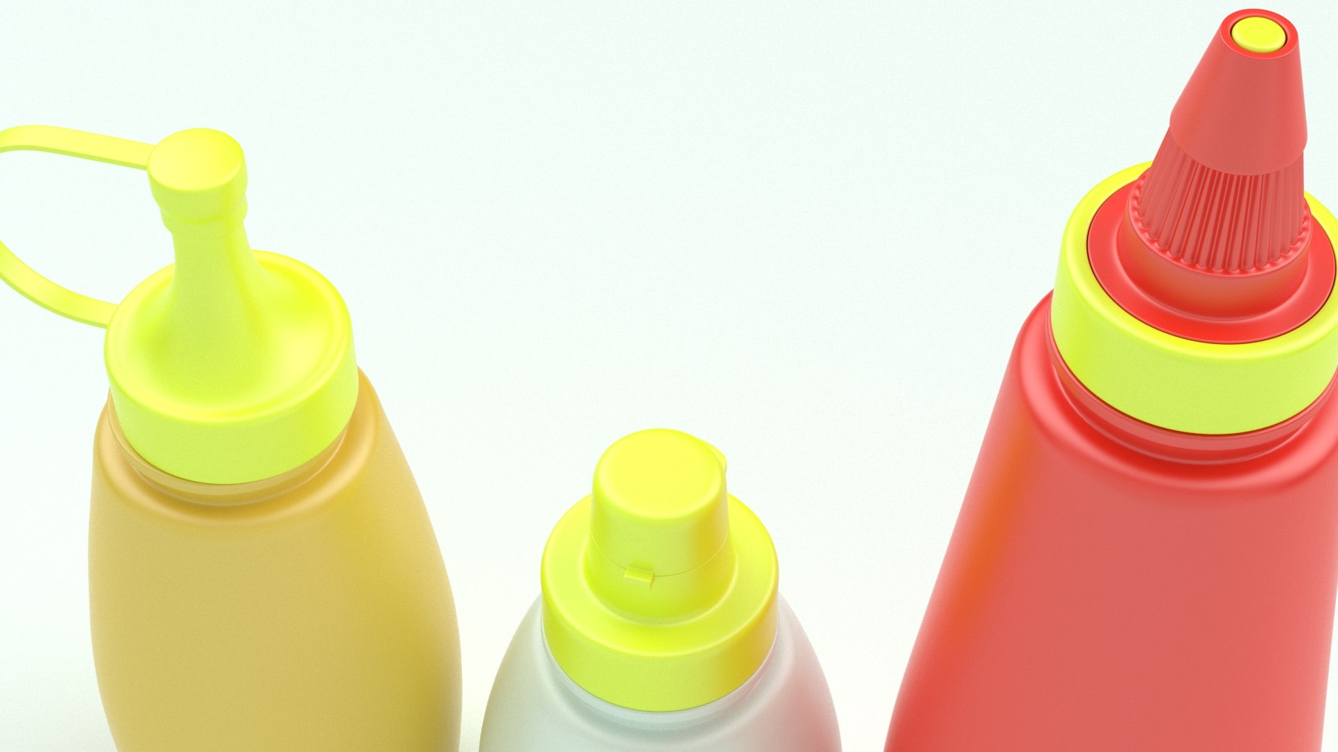 Condiments 3D Model - TurboSquid 1793807