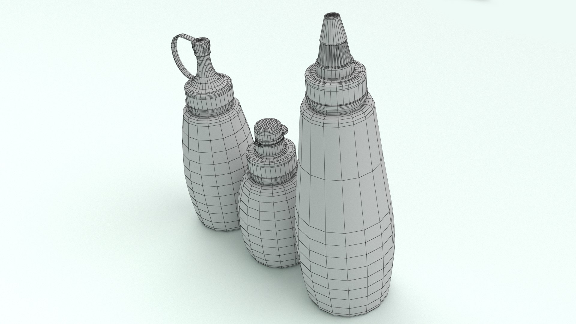 Condiments 3D Model - TurboSquid 1793807