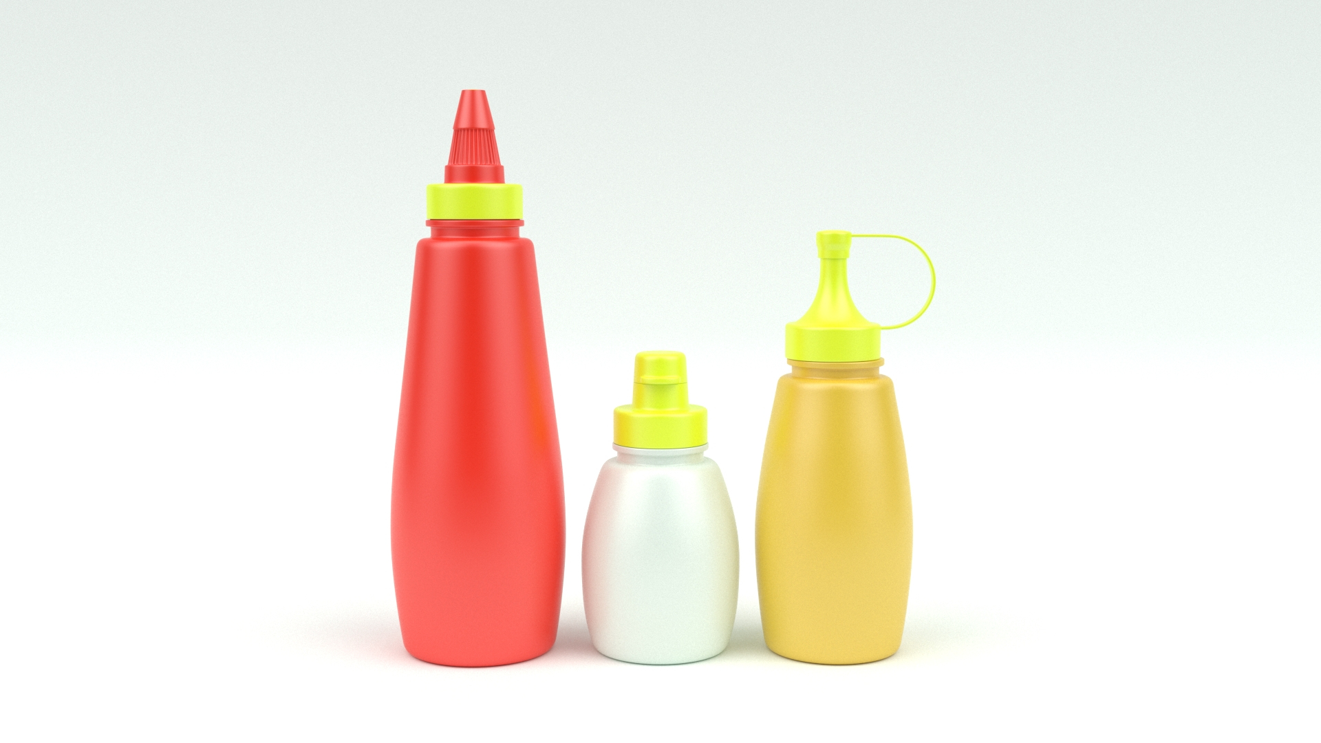 Condiments 3D Model - TurboSquid 1793807
