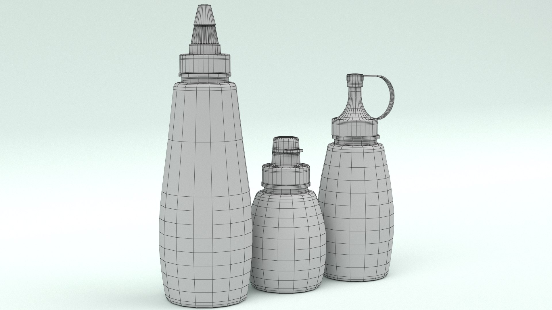 Condiments 3D Model - TurboSquid 1793807