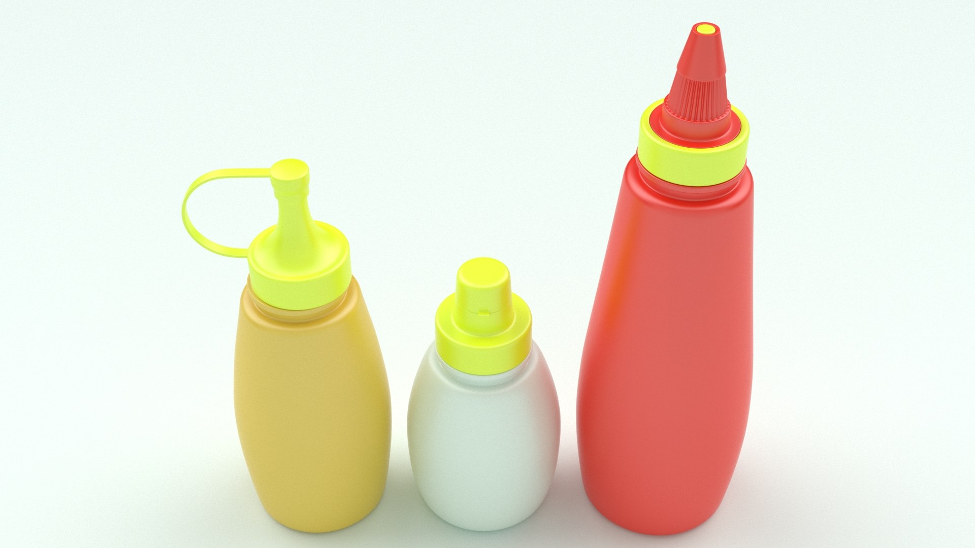 Condiments 3D Model - TurboSquid 1793807