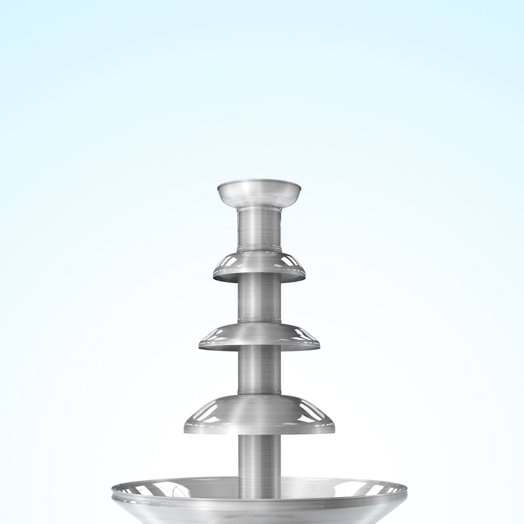 3D Fontaine Chocolat - TurboSquid 1232570