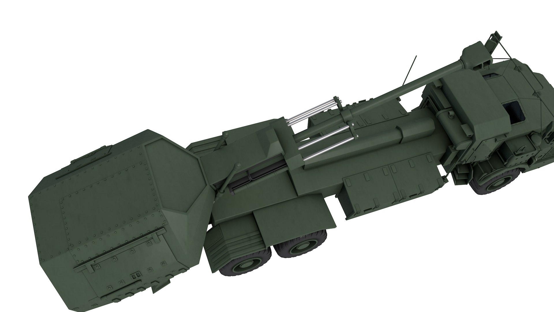 3D Archer Artillery System Model - TurboSquid 2261963