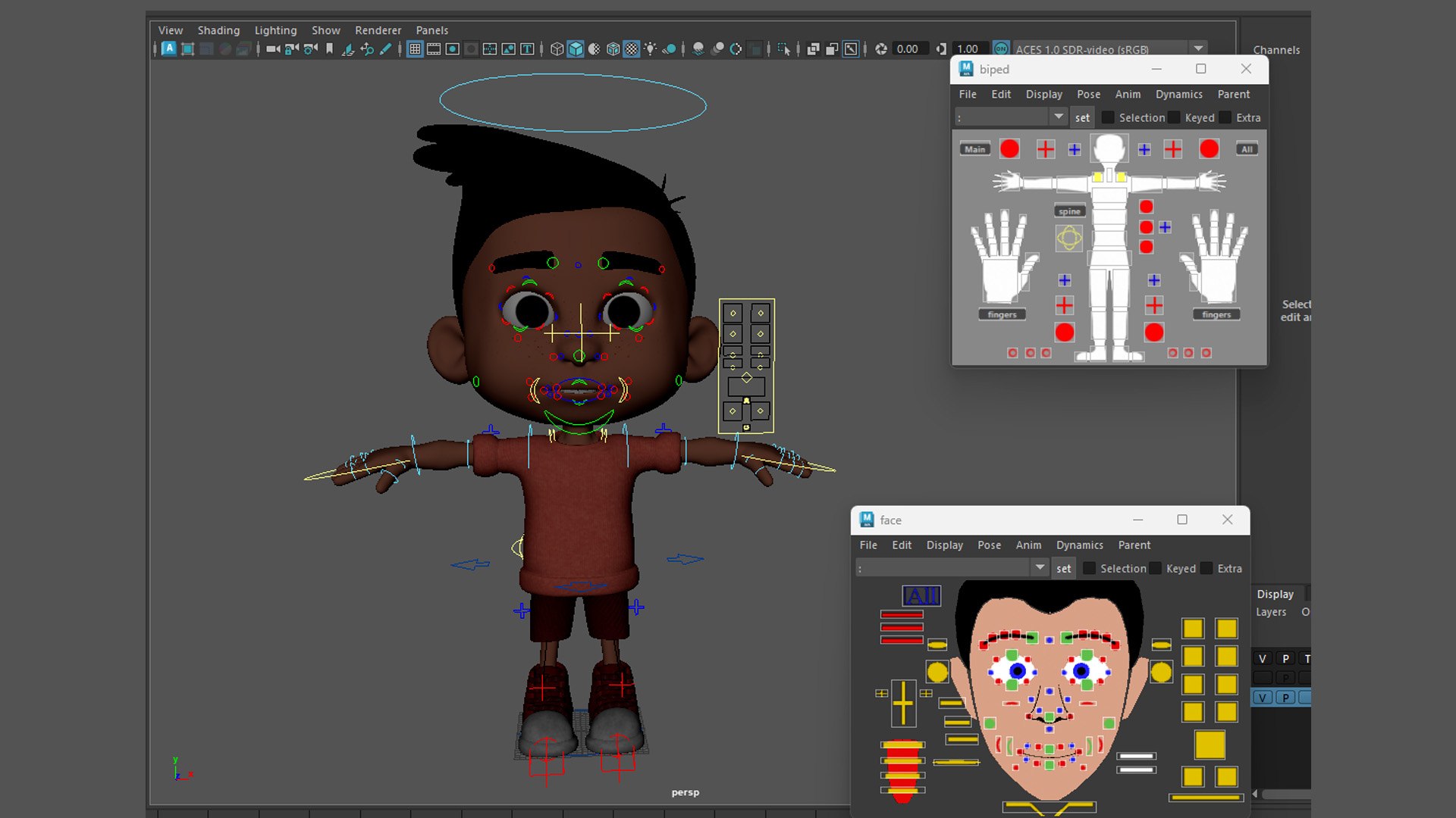 3D Model Mischievous Cartoon Boy - TurboSquid 2194266