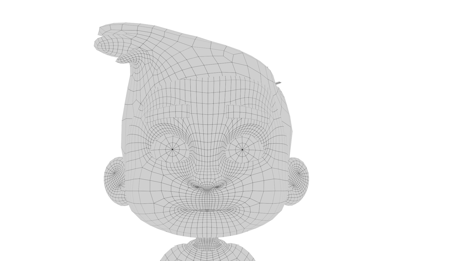 3D Model Mischievous Cartoon Boy - TurboSquid 2194266