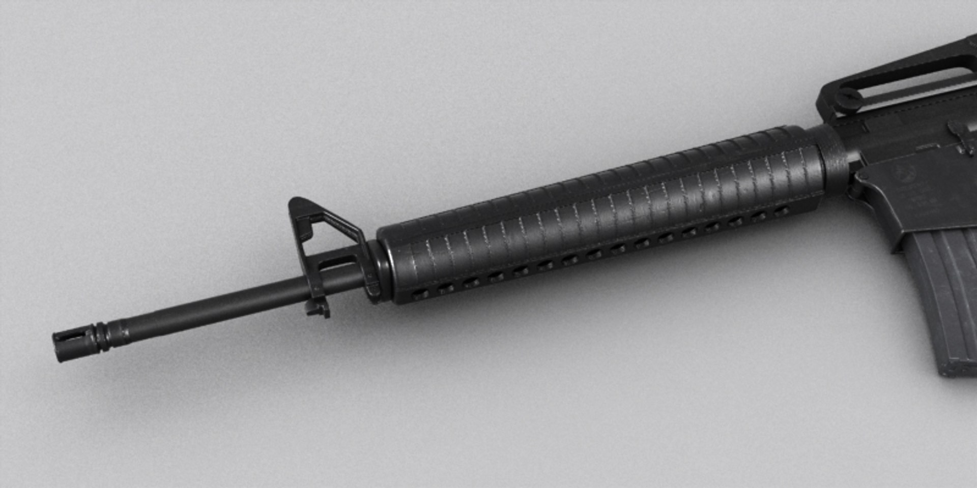 3d m16 rifle model