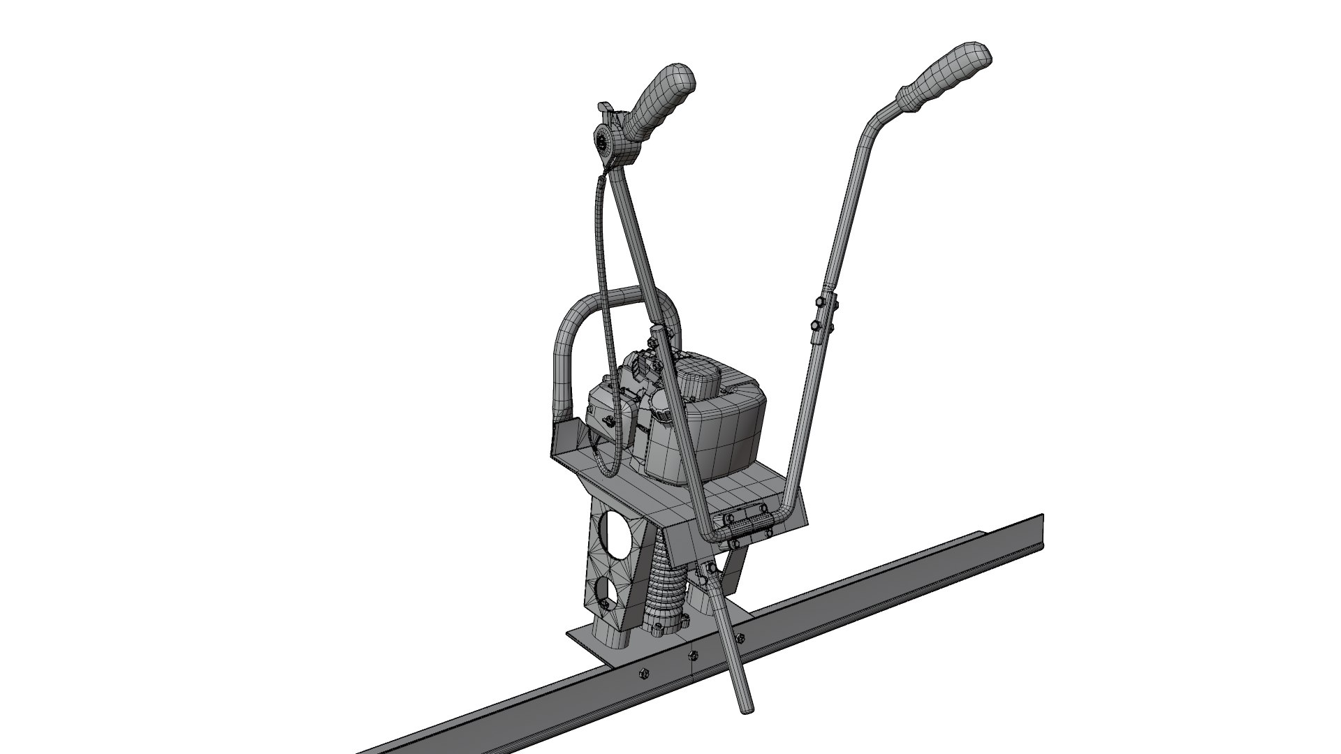 Vibratory Screed 3D - TurboSquid 1965472