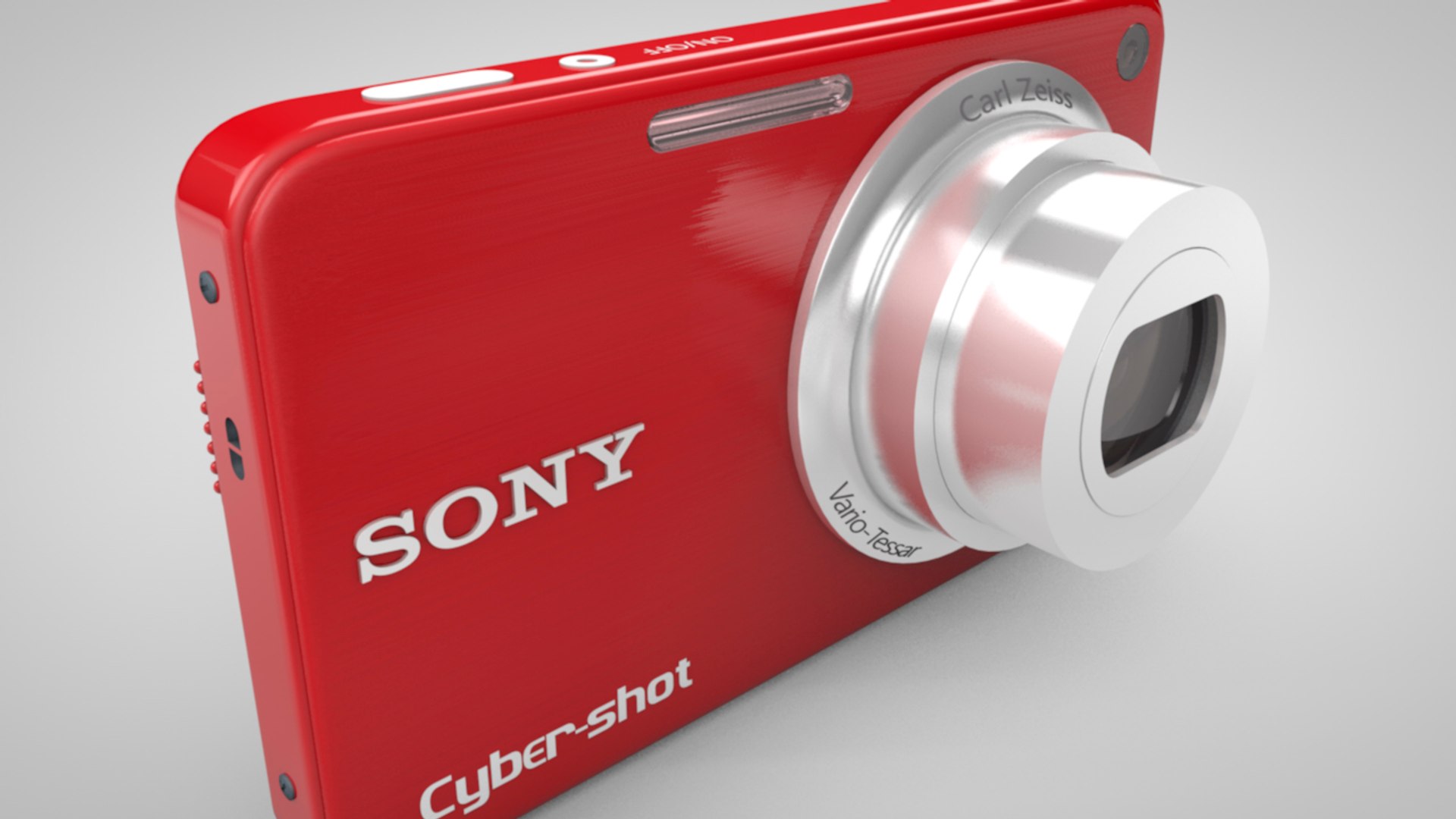 3d Model Sony Cyber-shot