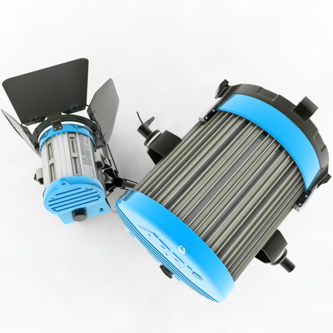 3ds max professional studio lights arri