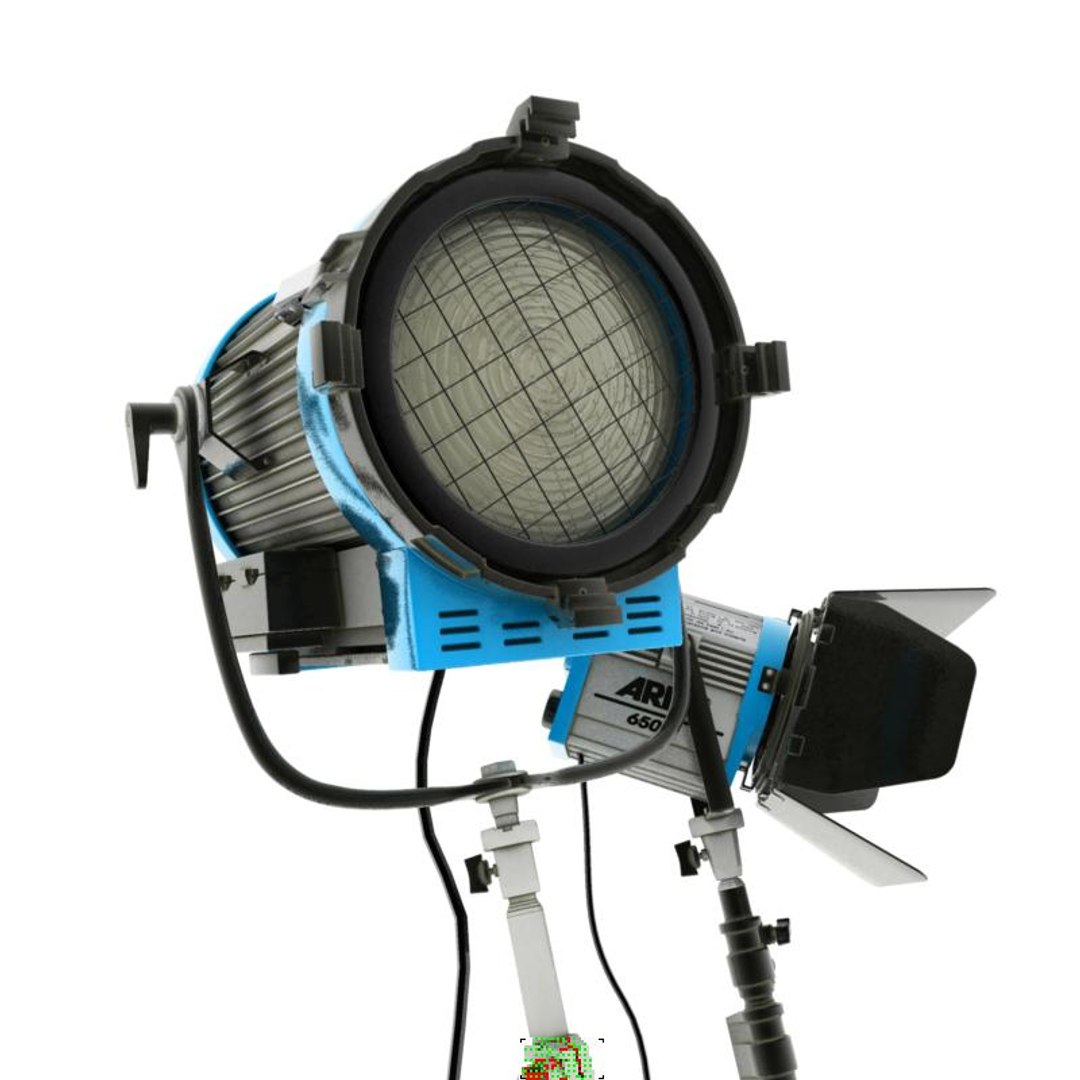 3ds max professional studio lights arri
