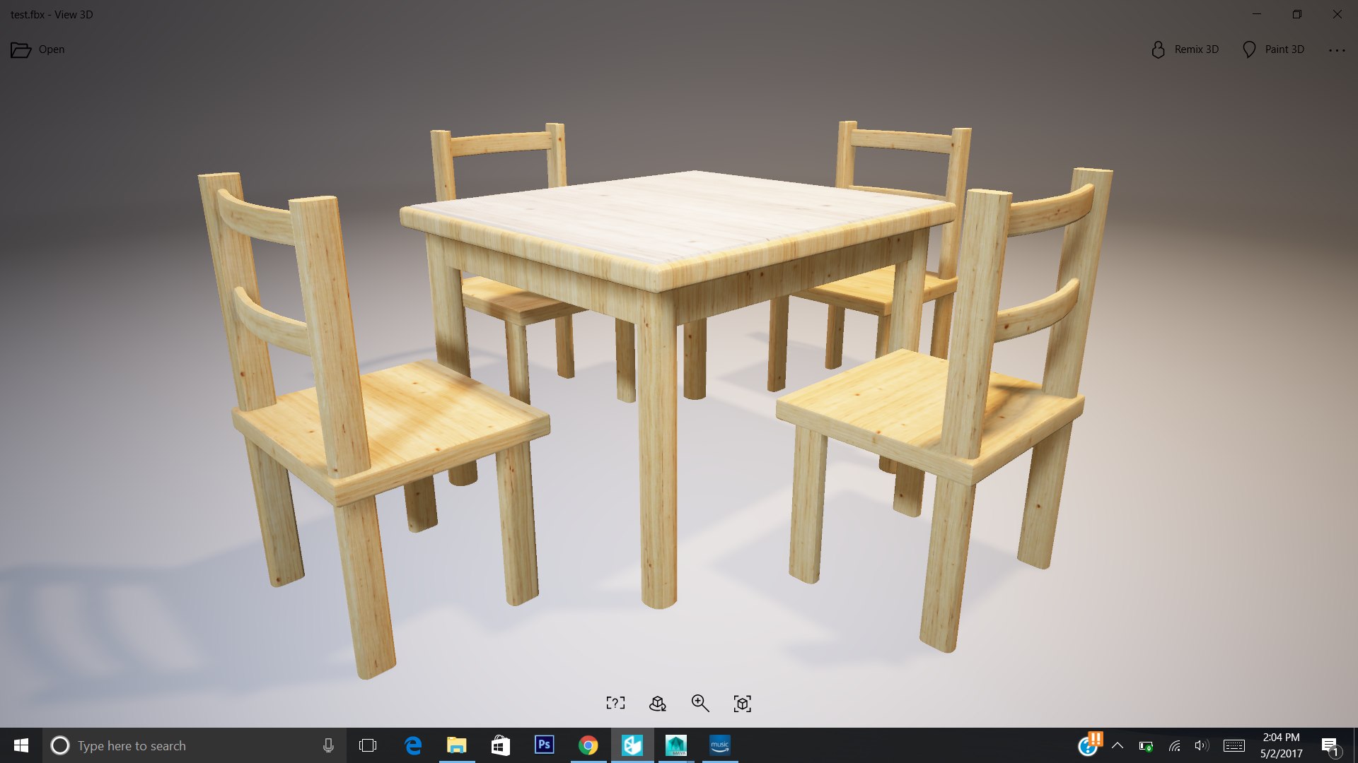 3D Model Table Living Room - TurboSquid 1153210