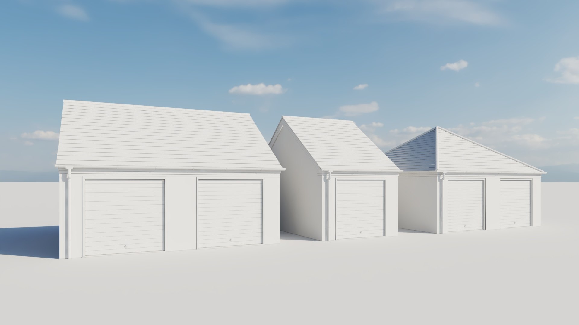 Cromwell Lane House Garages 3D Model - TurboSquid 1996398