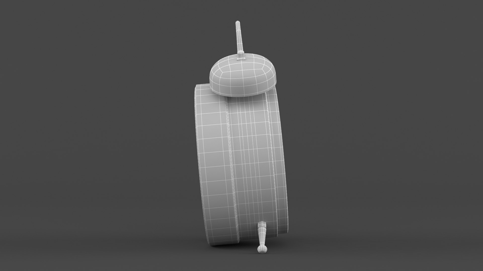 Analog Alarm Clock 3D - TurboSquid 2072053