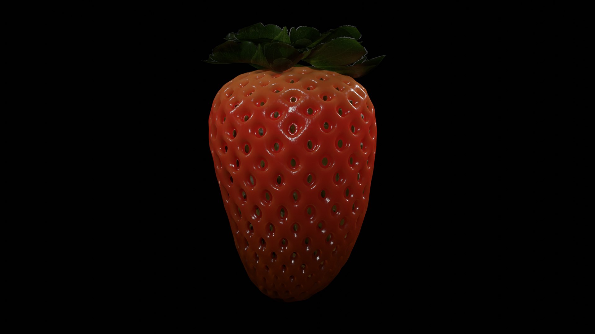 Strawberry Model - TurboSquid 1963902
