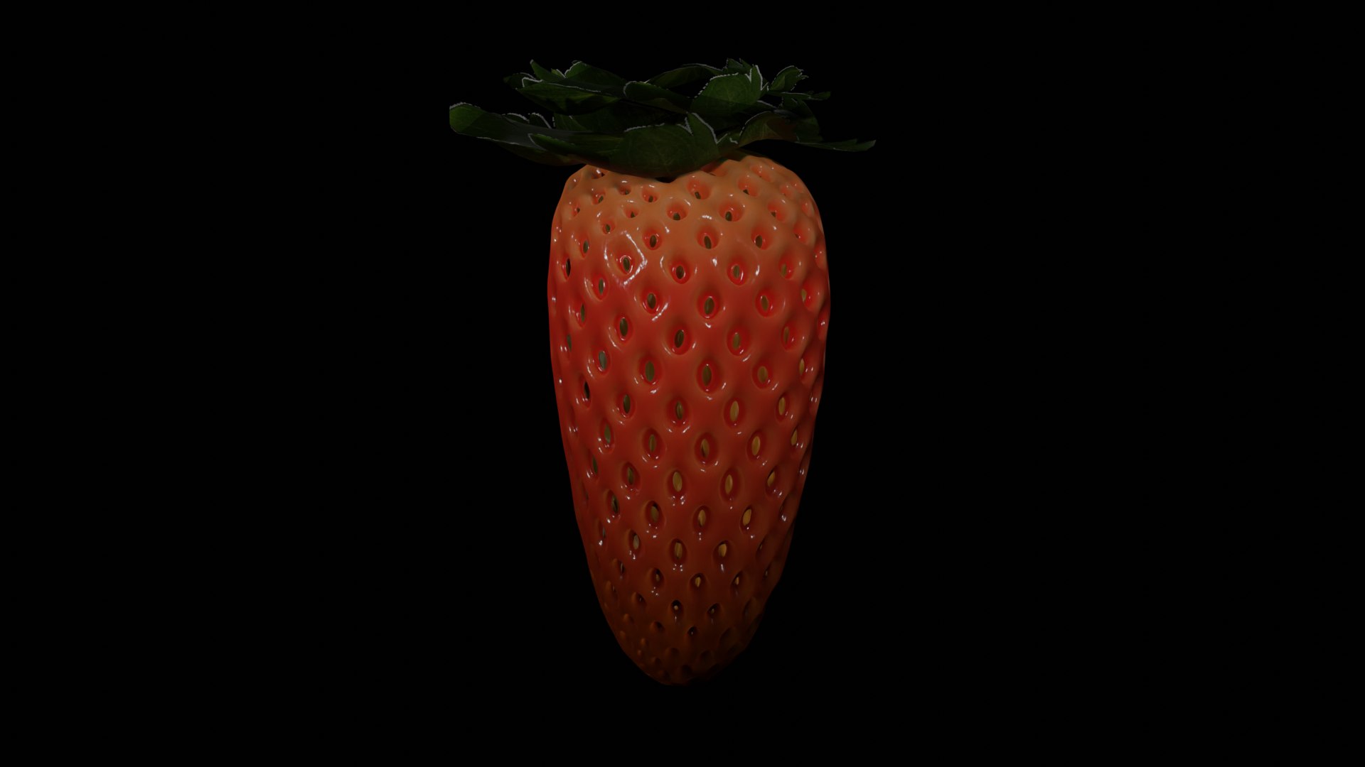 Strawberry Model - TurboSquid 1963902