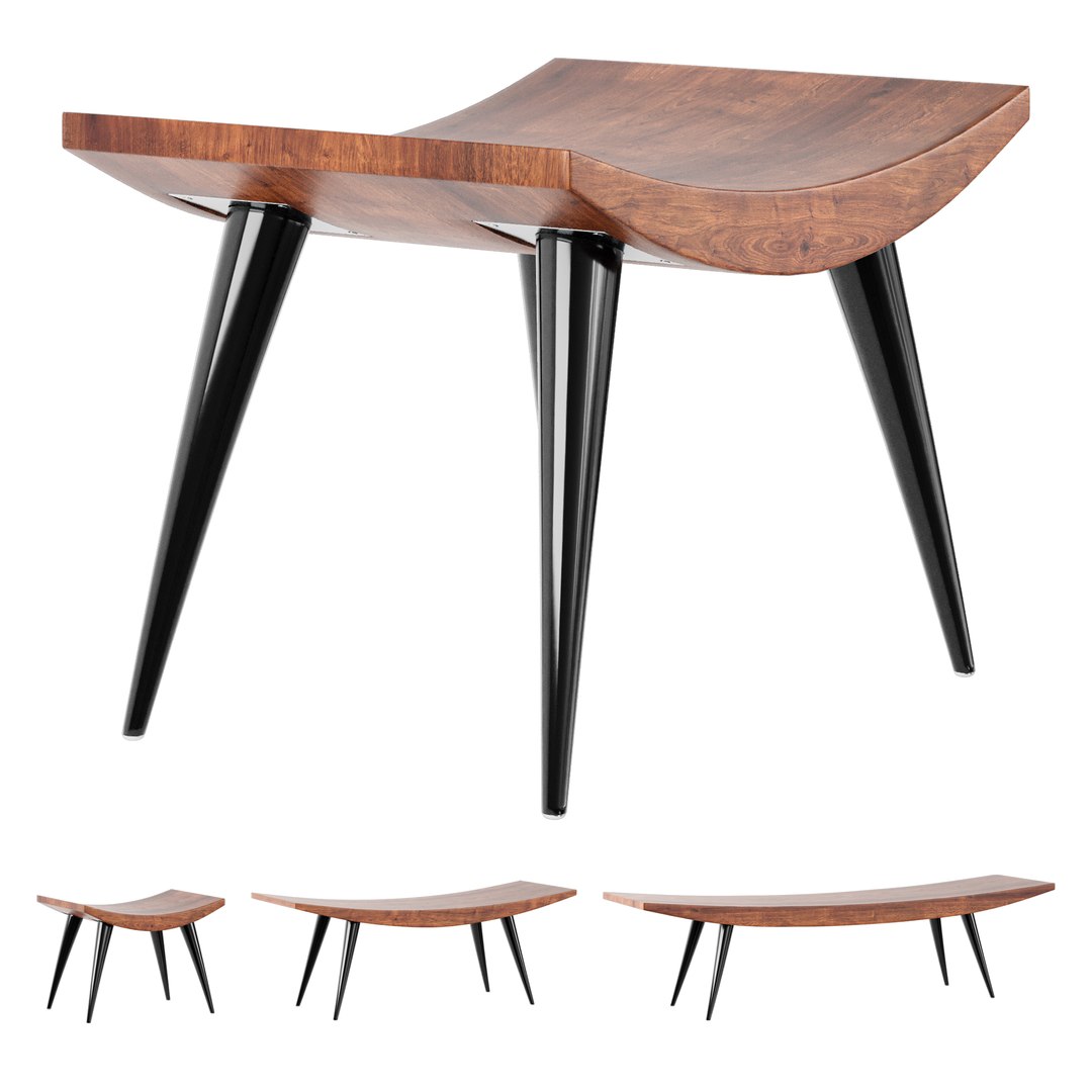 Bench Jah By Reda Amalou 3D Model - TurboSquid 2362699