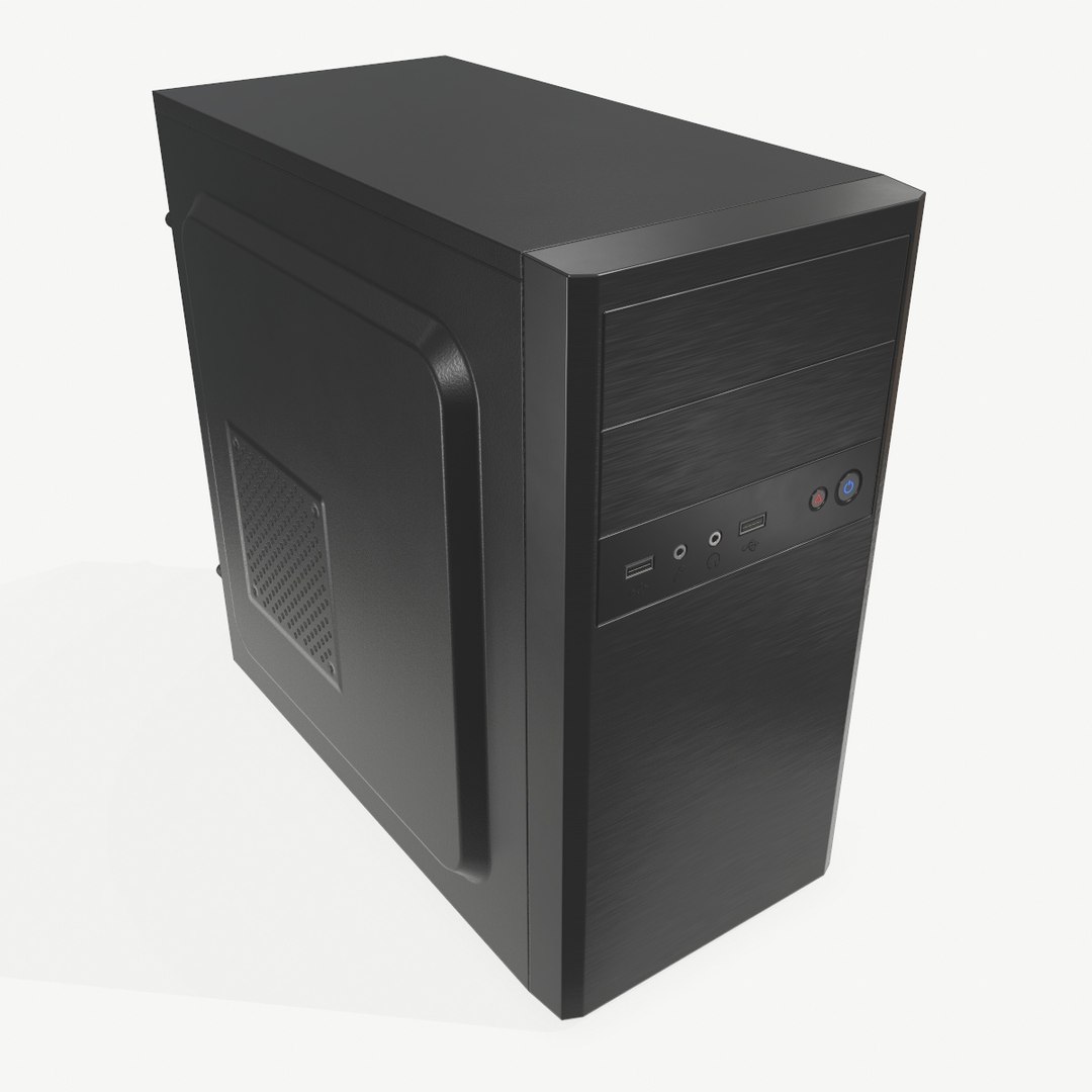 3D Computer Tower - TurboSquid 1850163