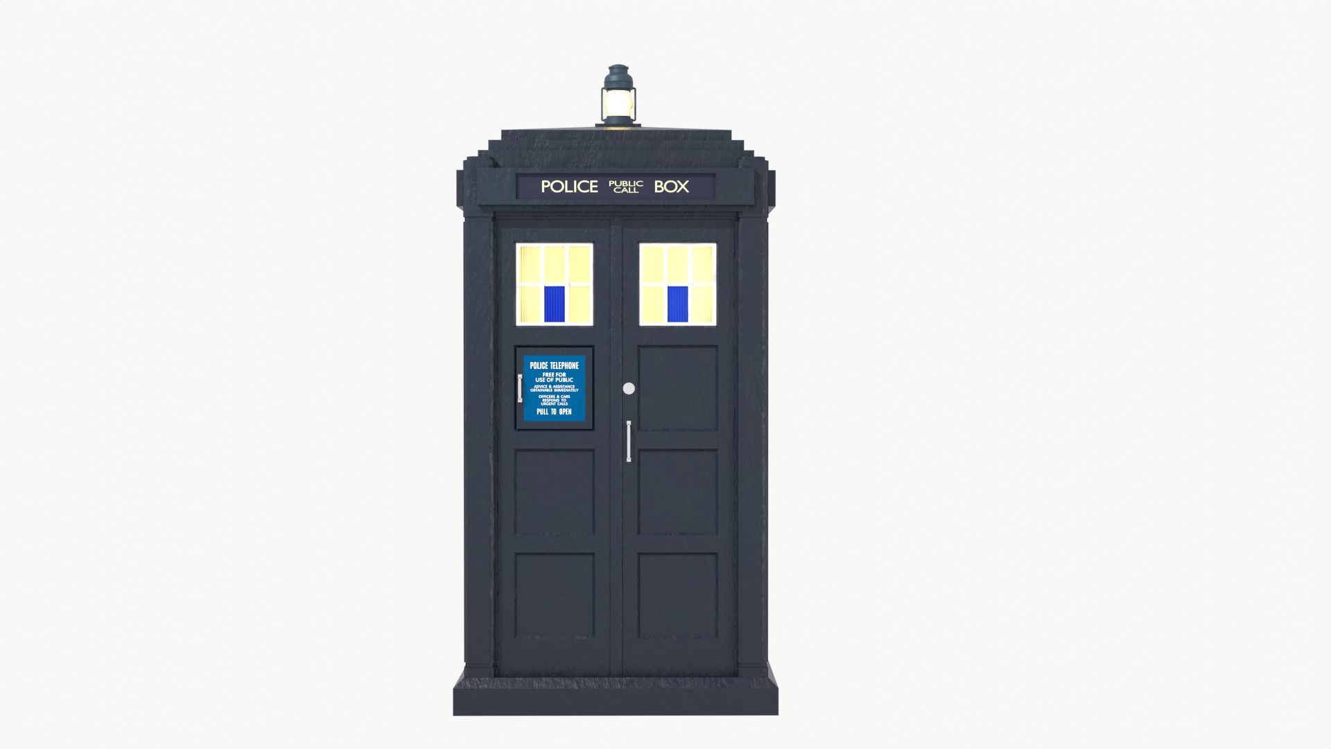 3D Model TARDIS - Inspired By 2018-Present - TurboSquid 2195629