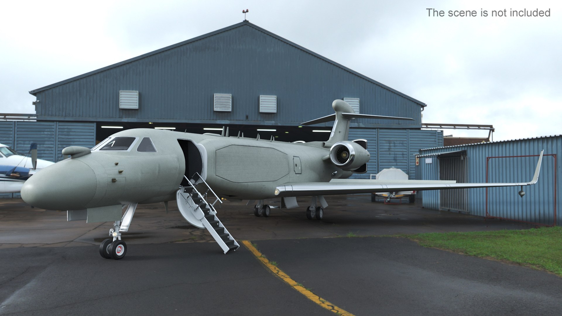 Airborne Early Warning Aircraft 3D Model - TurboSquid 2324012