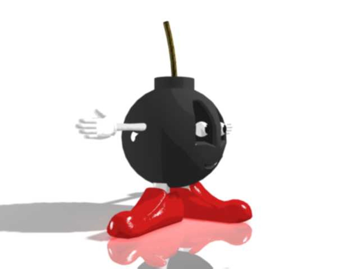 3d Fun Cartoon Character Model