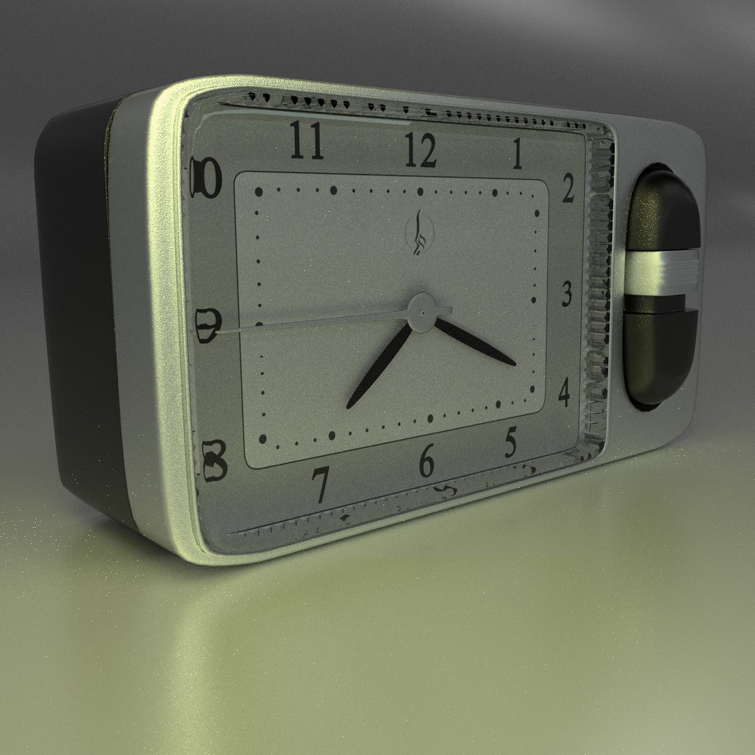 3d Model Alarm Clock