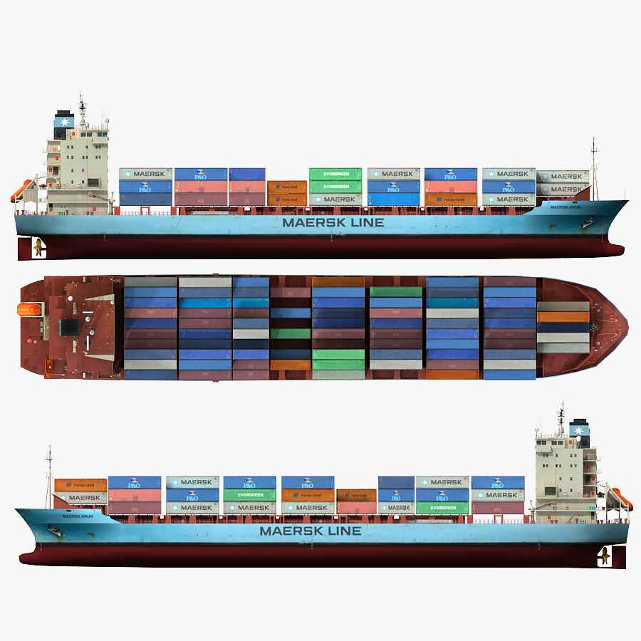 max container ship maersk arun